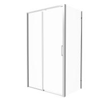 China Aluminum,Bathroom Shower Room, Square Shape,sliding door with side panel for sale
