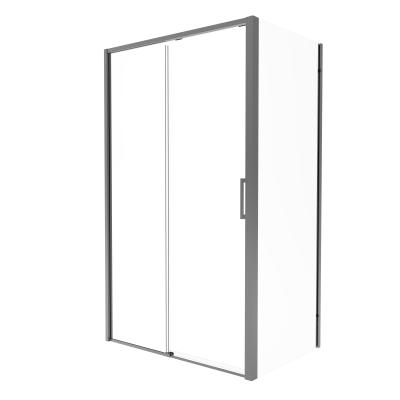 China Stainless Steel,Bathroom Shower Room,Sliding Door With Side Panel for sale