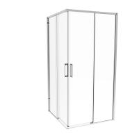 China Stainless Steel,Bathroom Shower Room, Mirrorlight Color,Double Sliding Door for sale