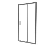 China Stainless Steel, Gun Gray Brushed Color ,Screen Sliding Door,Bathroom Shower Room for sale