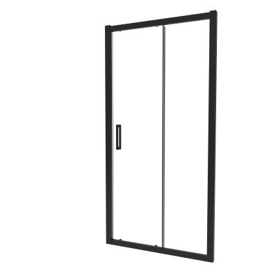 China Stainless Steel, Matte Black Color, Screen Silding Door,bathroom shower room for sale