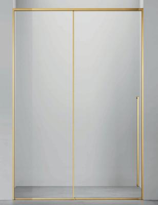 China Staineless steel, Bathroom Shower Room, Titanium Brushed , Sliding Door for sale