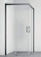 China Aluminum, Gun Gray Brushed,Cross Sliding Door,Bathroom Shower Room for sale