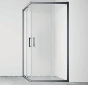 China Square Shower room, Enclosure With Aluminum Frame,Double sliding door ,corner entry for sale