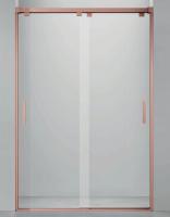 China Aluminum,Double Sliding Door ,Bathroom Shower Room,Rose Gold Brushed for sale