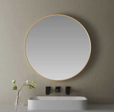 China Aluminum Alloy Framed Smart LED Bathroom Mirror With Customizable Styles for sale