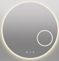 China Smart LED Bathroom Mirror With Anti-Fog Function Time Temperature Display Waterproof Design for sale