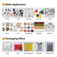 China DGAX Automatic Electric Application with PLC Control System Industrial Fiber Optic Counting Packing Machine Film Pack for Rubber Parts for sale