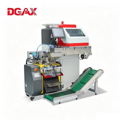 China DGAX Automatic Electric Application with PLC System Industrial Counting Packing Machine Sealing Labeling Machine for Small Injection Molded Parts for sale