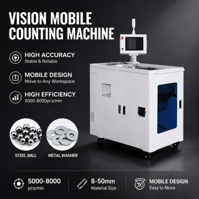 China DGAX Automatic Electric Application with PLC System Industrial Mobile Counting Packing Machine Printing Bag Size for Fasteners for sale