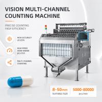 China Efficient Automatic PLC-Controlled Visual Counting Packing Machine with 10000-20000pcs/min, 0.03% Accuracy, and Stainless Steel Frame for sale