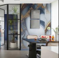 China Uv Sheet Spc Pvc Marble Wall Panel Pvc Marble 122*260 for Bathroom 2800mm Panel for sale