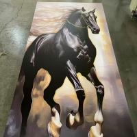 China Pvc Wpc Well Uv Wall Panel Marble Sheet Gold and White Large Effect PVC PANEL WALL Panels Pvc for sale