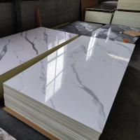 China 5mm Bamboo Fiber Wall Panels Customized Color 1220 X 2440mm Carbon Rock Board for sale