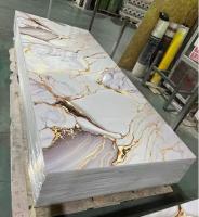 China Luxury marvel Marble Wall Panels Boards Pvc Wall Bathroom Panel 2440mm X 1220mm 48x106 Inch High Quality Wall Panel for sale