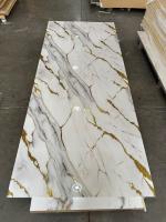 China Hard Lightweight Pvc Marble Sheets Uv Marble Wall Uv Panel Plastic Pvc Marble Sheet Pvc Wall Panels Uv Board for sale