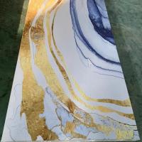 China High Glossy Uv Marble Sheet Pvc Wall Panels Ceiling Board Water Proof for sale