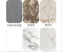 China Spc Carbon Slate Wall Panels of Marble Vinyl Like Sheet Pvc 2800mm Bathroom Pvc Wall Marble Panel 4x8 for Walls for sale