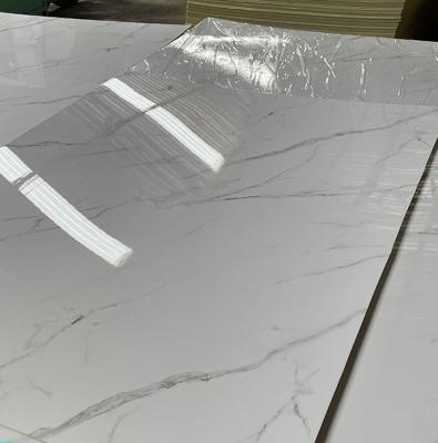 China 4x10 Pvc Uv Marble Sheet 3mm Wall 4 8 Panel 1220 2440 Panels 10 Feet Pvc Marble Slabs for sale