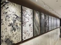 China Glossy Marble Bamboo Charcoal Board Veneer Marble Fiber Wall Panel Bamboo Charcoal  Board Bamboo Charcoal Solid Board for sale