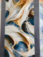 China Glossy Marble Bamboo Charcoal Board Veneer Marble Fiber Wall Panel Bamboo Charcoal  Board Bamboo Charcoal Solid Board for sale