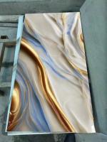 China Glossy Marble Bamboo Charcoal Board Veneer Marble Fiber Wall Panel Bamboo Charcoal  Board Bamboo Charcoal Solid Board for sale