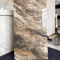 China Glossy Marble Bamboo Charcoal Board Veneer Marble Fiber Wall Panel Bamboo Charcoal  Board Bamboo Charcoal Solid Board for sale