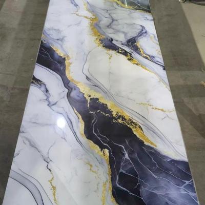 China Glossy Marble Bamboo Charcoal Board Veneer Marble Fiber Wall Panel Bamboo Charcoal  Board Bamboo Charcoal Solid Board for sale