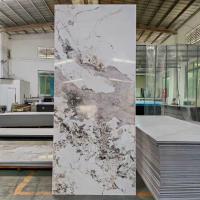 China Marble Modern Nero Marquina Carbon Rock Board Price for Tv Background Wall Panel Plate Board Marble Carbon Rock Board for sale