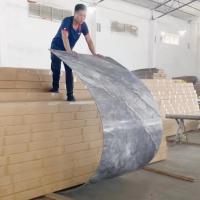 China Indoor Carbon Fiber Wall Panels High Rigidity Brushed Charcoal Board Wall for sale