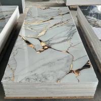 China Spc Shower Marble Wall Panel Board Waterproof Bathroom 3d for sale