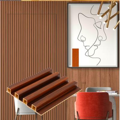 China Home Office Fluted Wall Panel Modern Pvc Wall Cladding Sheets 8x4 for sale