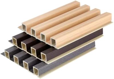 China Fire Resistant Pvc Fluted Wall Cladding 1220mm X 2440mm  5mm Plastic Cladding for sale