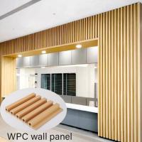 China Fire Resistant Pvc Fluted Wall Cladding 1220mm X 2440mm  5mm Plastic Cladding for sale