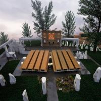 China 219 X 26mm Outdoor Wall Panel Hollow Exterior Villa Bathroom Warehouse Co Extrusion for sale