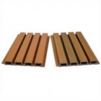 China 219 X 26mm Outdoor Wall Panel Hollow Exterior Villa Bathroom Warehouse Co Extrusion for sale