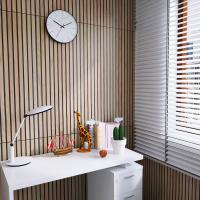 China Oak Acoustic Wall Panels 2400 X 600mm 21mm  Diy Acoustic Wood Slat Panels for sale