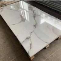 China 4FT Classic UV Wall Panel Anti Slip Bathroom Plastic Cladding Recyclable for sale
