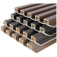 China Nano Fluted Wall Panel 3d Insulated Slat Wood Indoor Decorate Wpc Insulated Pvc Panels for sale