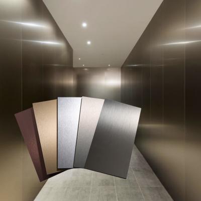 China WPC Mirror Bamboo Wood Fiber Wall Board Metallic Pvc Fiber Sheet For Wall for sale