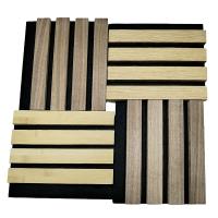 China Sound Absorbing Oak Acoustic Wood Wall Panels Contemporary Office Building for sale