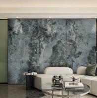China PET Glossy Marble Bamboo Charcoal Board Veneer Marble Fiber Wall Panel Bamboo Charcoal  Board Bamboo Charcoal Solid Board for sale