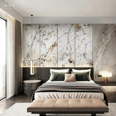 China PET Glossy Marble Bamboo Charcoal Board Veneer Marble Fiber Wall Panel Bamboo Charcoal  Board Bamboo Charcoal Solid Board for sale