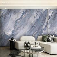 China PET Glossy Marble Bamboo Charcoal Board Veneer Marble Fiber Wall Panel Bamboo Charcoal  Board Bamboo Charcoal Solid Board for sale