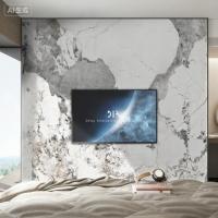 China PET Glossy Marble Bamboo Charcoal Board Veneer Marble Fiber Wall Panel Bamboo Charcoal  Board Bamboo Charcoal Solid Board for sale