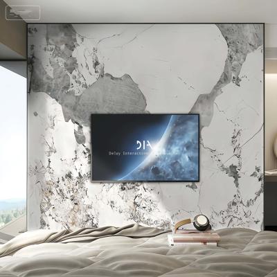 China PET Glossy Marble Bamboo Charcoal Board Veneer Marble Fiber Wall Panel Bamboo Charcoal  Board Bamboo Charcoal Solid Board for sale