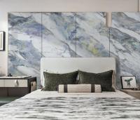 China PET Glossy Marble Bamboo Charcoal Board Veneer Marble Fiber Wall Panel Bamboo Charcoal  Board Bamboo Charcoal Solid Board for sale