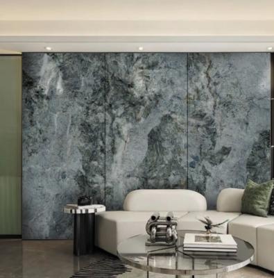 China PET Glossy Marble Bamboo Charcoal Board Veneer Marble Fiber Wall Panel Bamboo Charcoal  Board Bamboo Charcoal Solid Board for sale