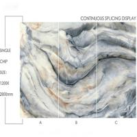China PET Glossy Marble Bamboo Charcoal Board Veneer Marble Fiber Wall Panel Bamboo Charcoal  Board Bamboo Charcoal Solid Board for sale