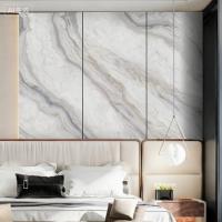 China PET Glossy Marble Bamboo Charcoal Board Veneer Marble Fiber Wall Panel Bamboo Charcoal  Board Bamboo Charcoal Solid Board for sale